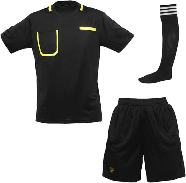 VIPER Football Rugby Hockey Referee Kit Shirt Soccer Set Top Socks ...